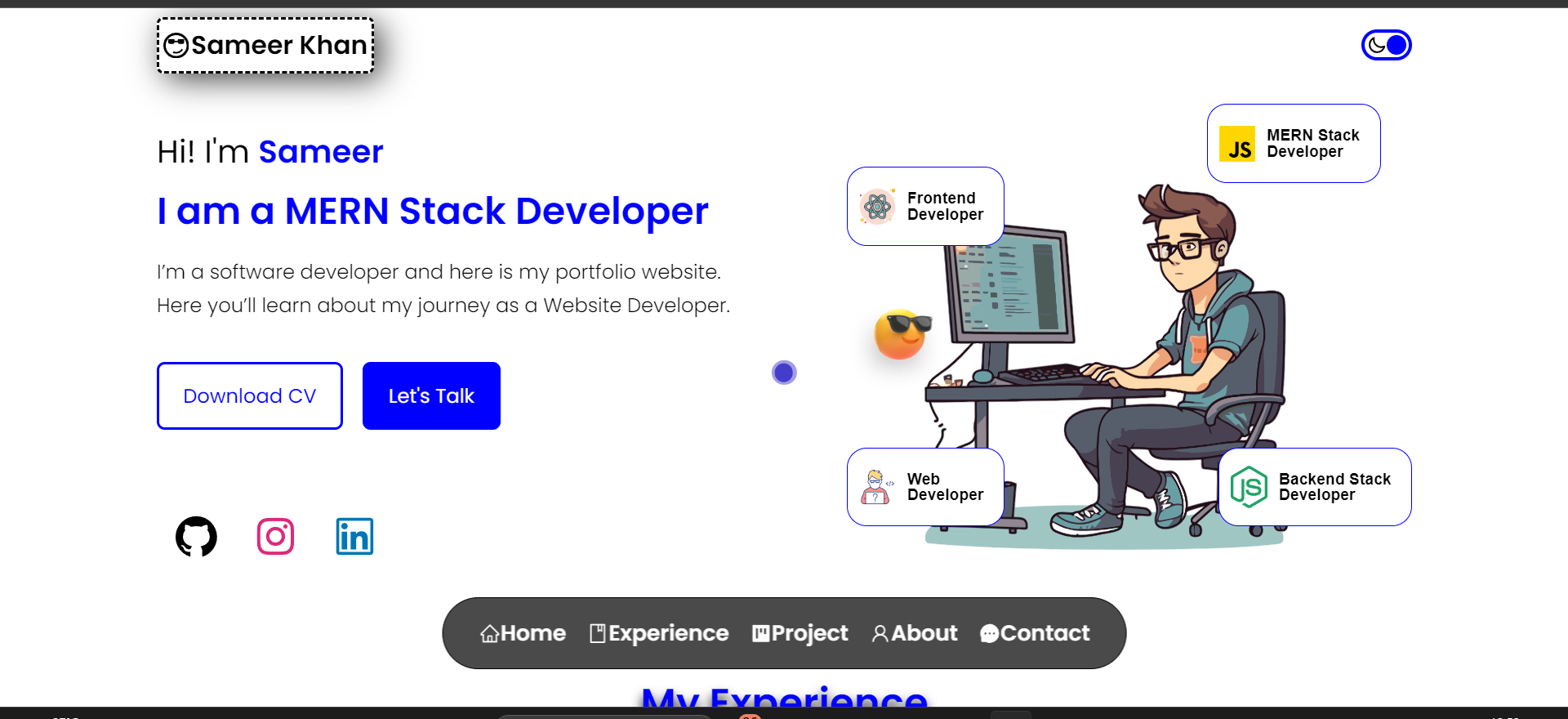 My personal Portfolio