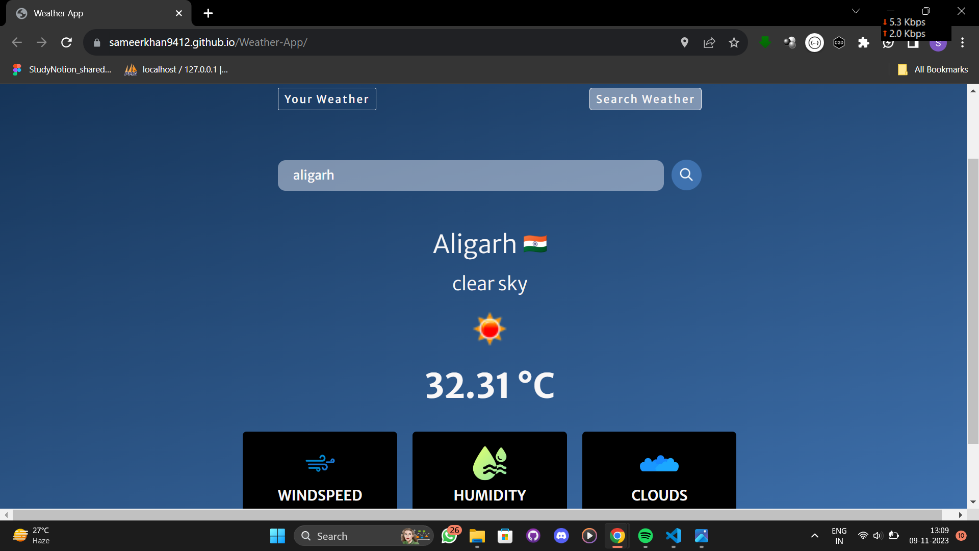 My personal Portfolio